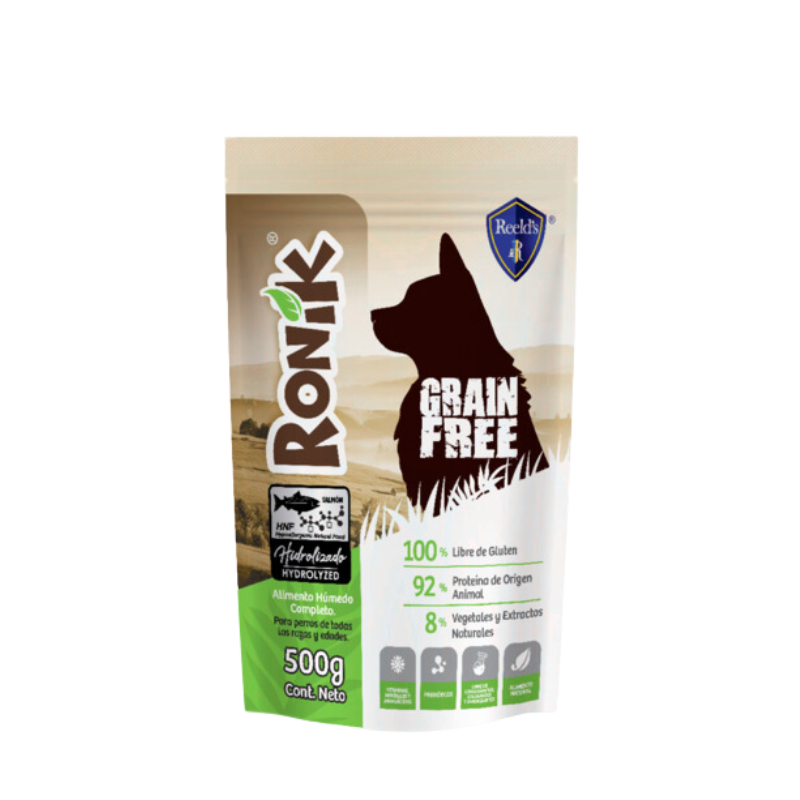 Ronik Grain Free Hidrolizado Sabor Salmón | Ronik Grain Free ...